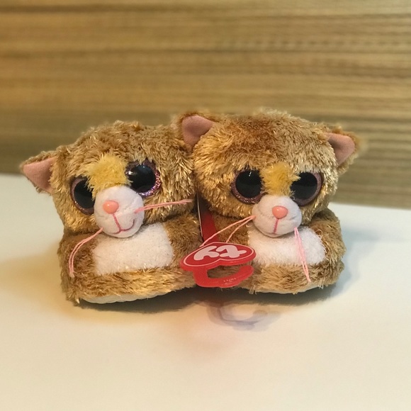 Ty | Shoes | Beanie Boos Tabitha Girls Slipper House Shoes New | Poshmark